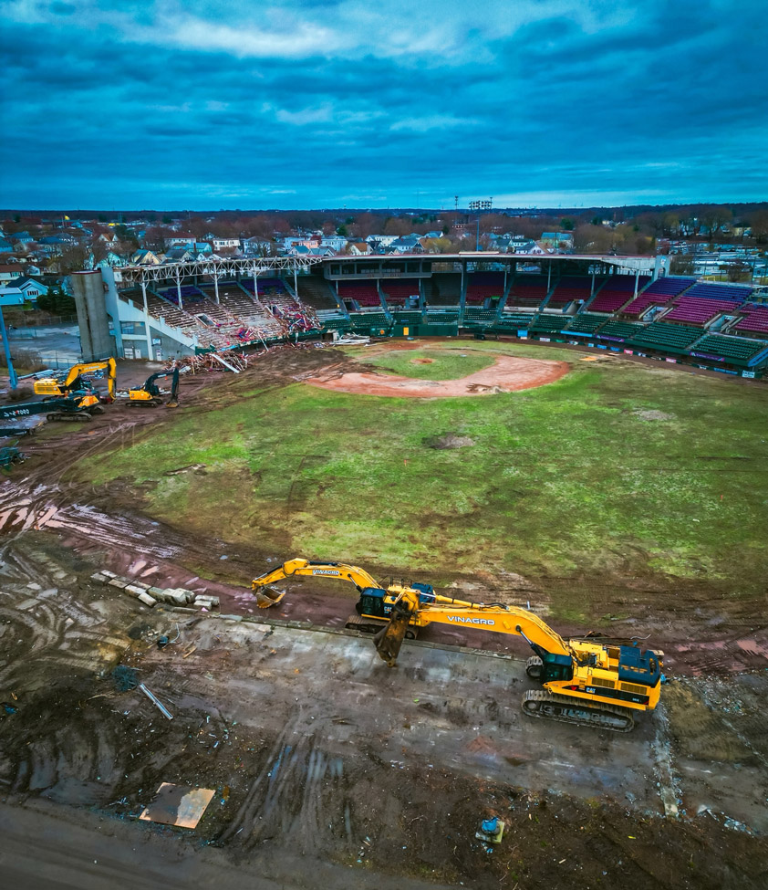 Second time capsule discovered at McCoy Stadium.