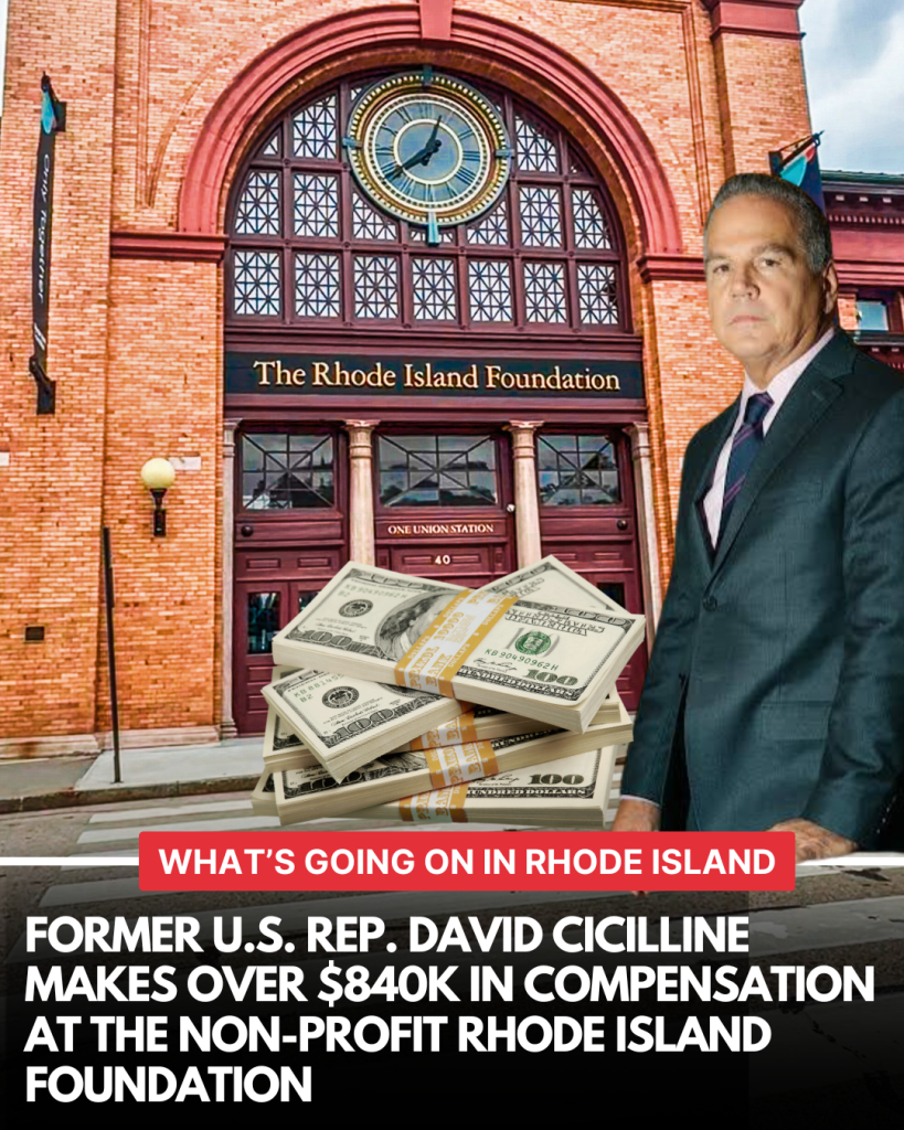 Former U.S. Rep. Cicilline makes over $840 at non-profit Rhode Island ...